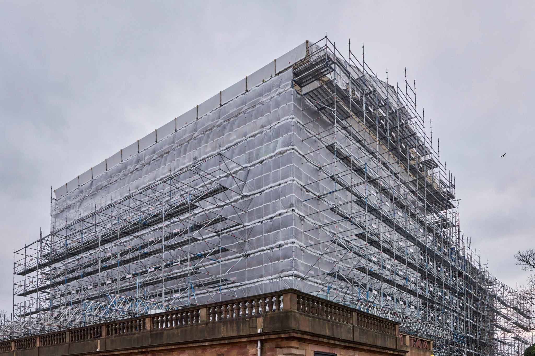 Nottingham Castle Scaffolding | Trad UK Case Study