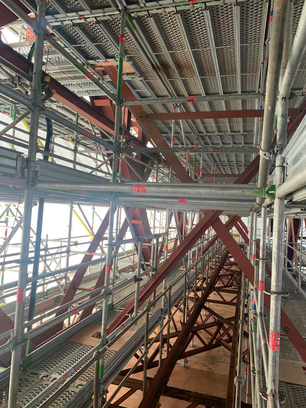 Rail Bridge Refurbishment Project | Trad UK service